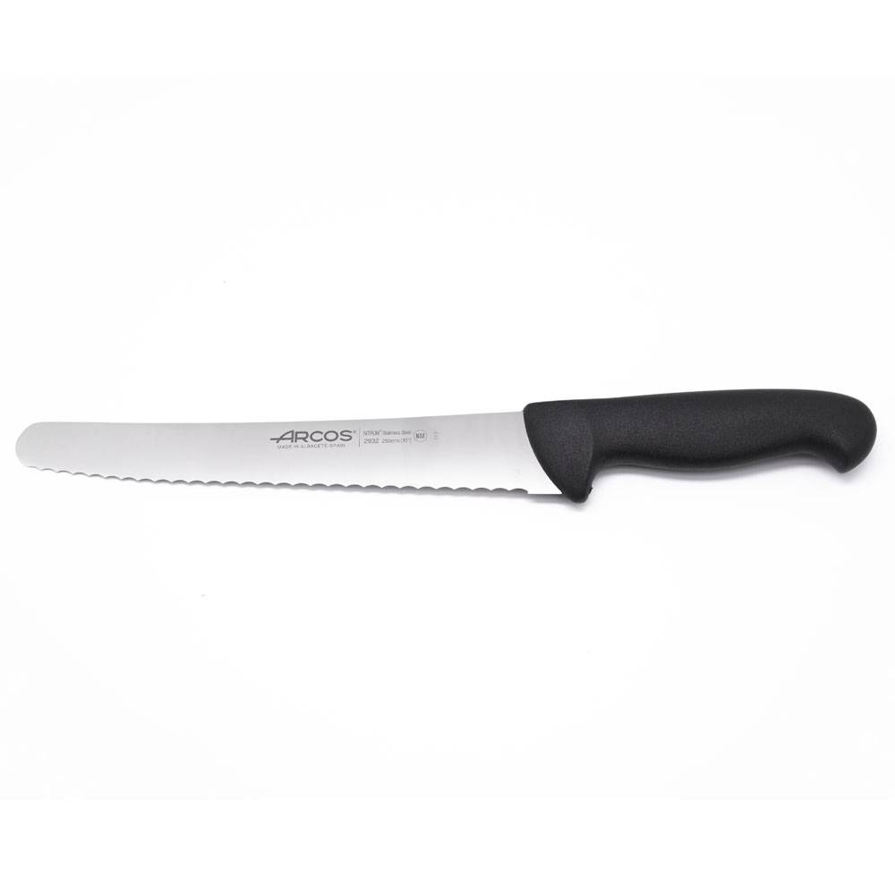 Arcos Premium Quality Professional Pastry Knife With Black Handle, 25cm