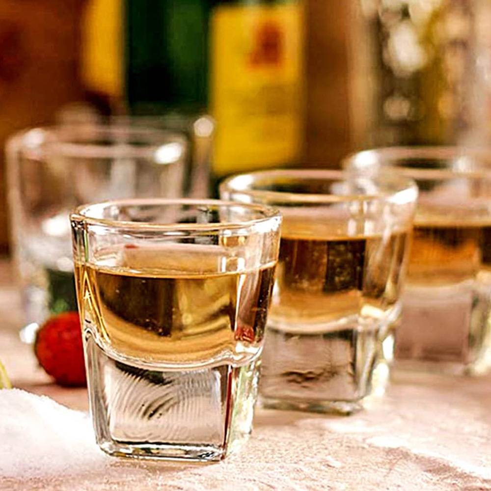 (Set Of 6) Ocean Plaza High Quality Stylish Shot Glass, 55ml