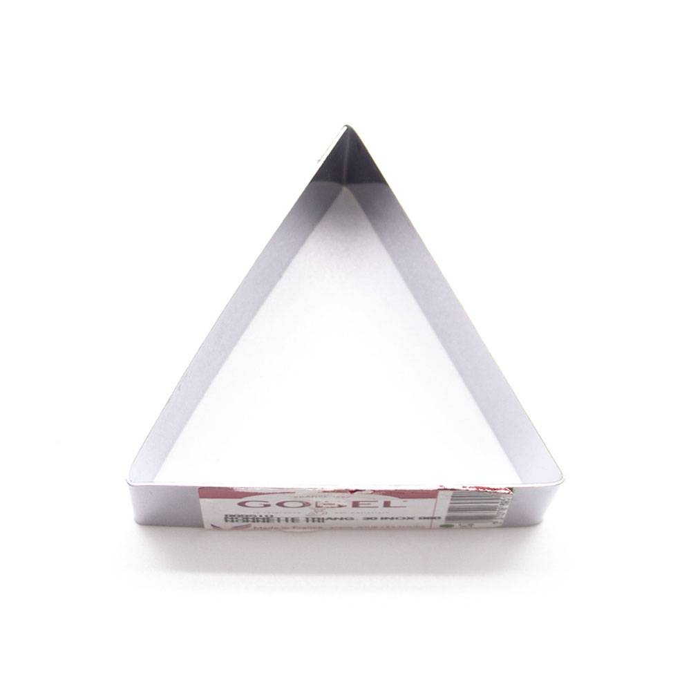 FR Gobel Professional Stainless Steel Nonnette Triangle Baking Ring ...