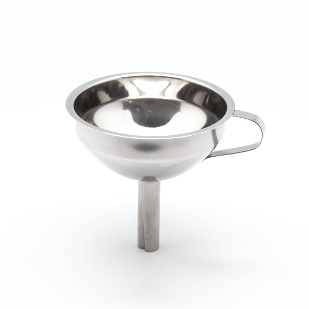 Stainless Steel 201 High Quality Funnel Without Strainer, Dia10cm