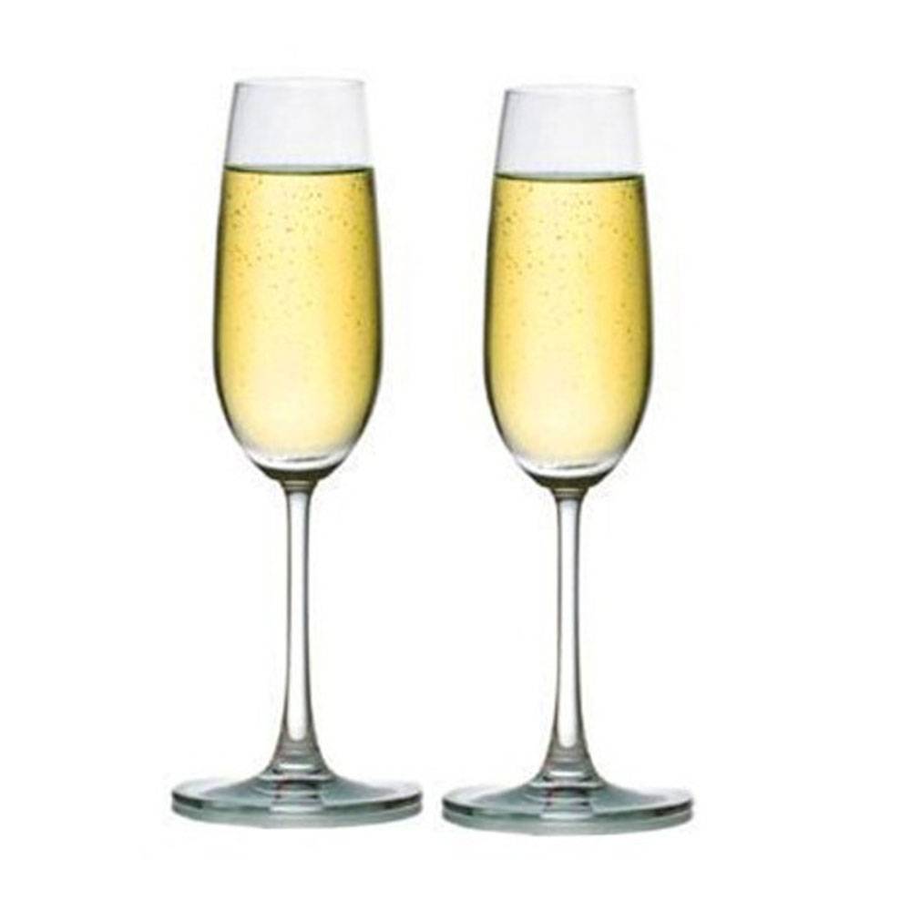 (Set Of 6) Lucaris Shanghai Soul High Quality Champagne Flute Lead Free ...