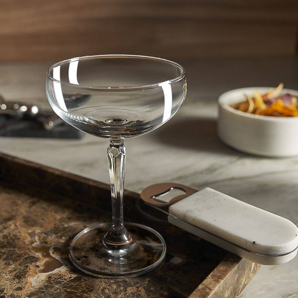 (Set Of 6) Ocean Connexion High Quality Coupe Soda Cocktail Fruit Juice ...