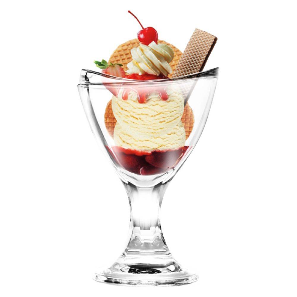 (Set Of 6) Ocean Delight High Quality Ice Cream Dessert Sundae Cup, 190ml