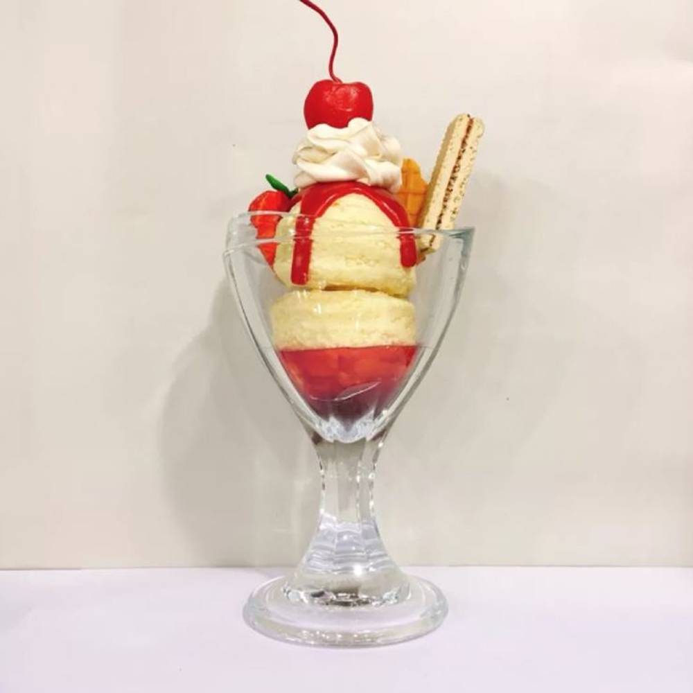 (Set Of 6) Ocean Delight High Quality Ice Cream Dessert Sundae Cup, 190ml