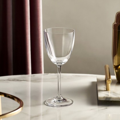 (Set Of 6) Lucaris Rims High Quality Nick & Nora Lead Free Crystal ...