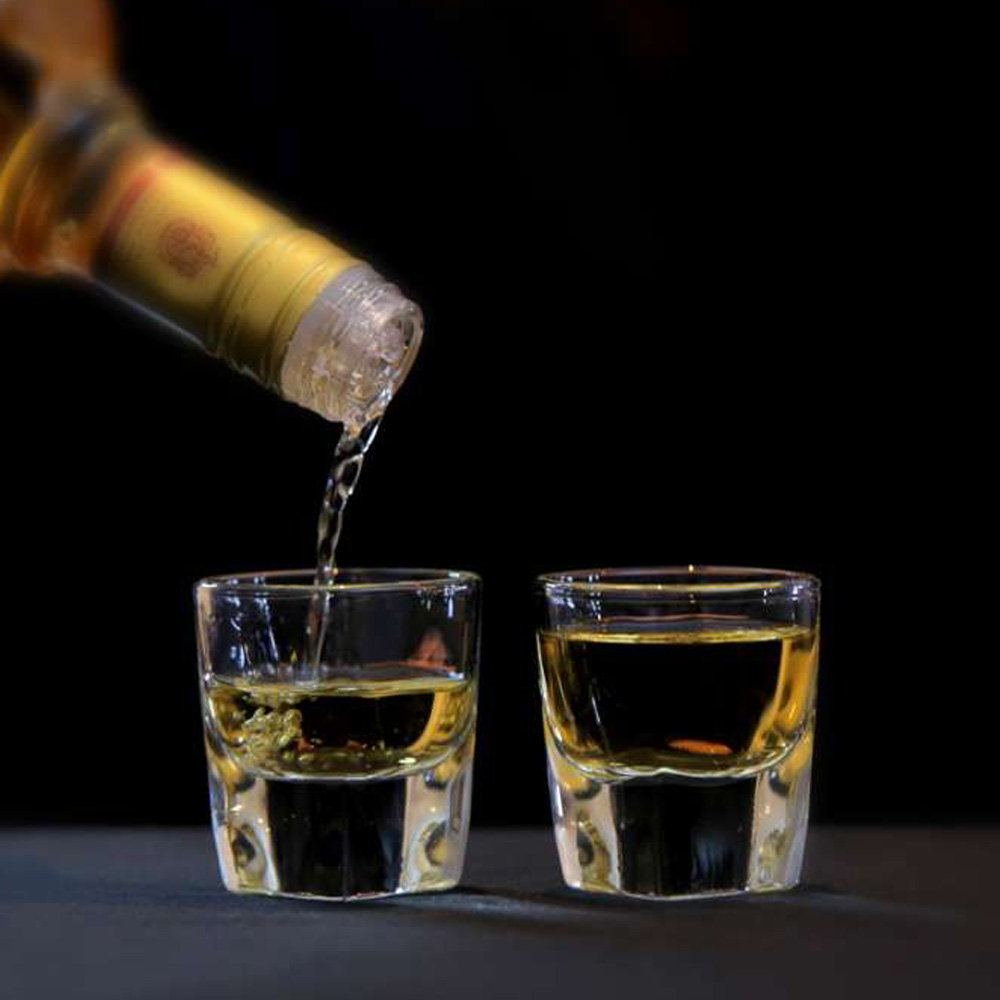 (Set Of 6) Ocean Plaza High Quality Stylish Shot Glass, 55ml