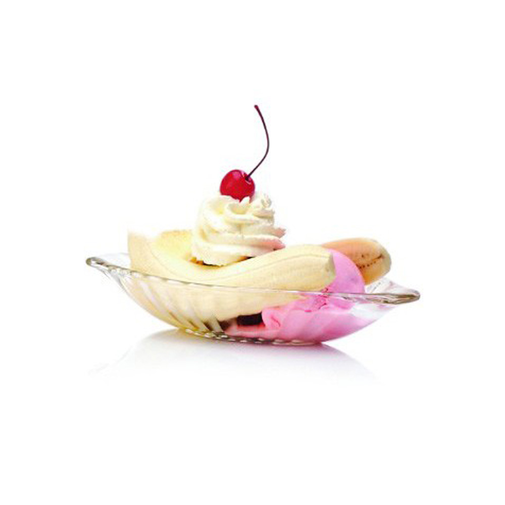 (Set Of 6) Ocean High Quality Ice Cream Dessert Banana Boat Bowl, 24 ...