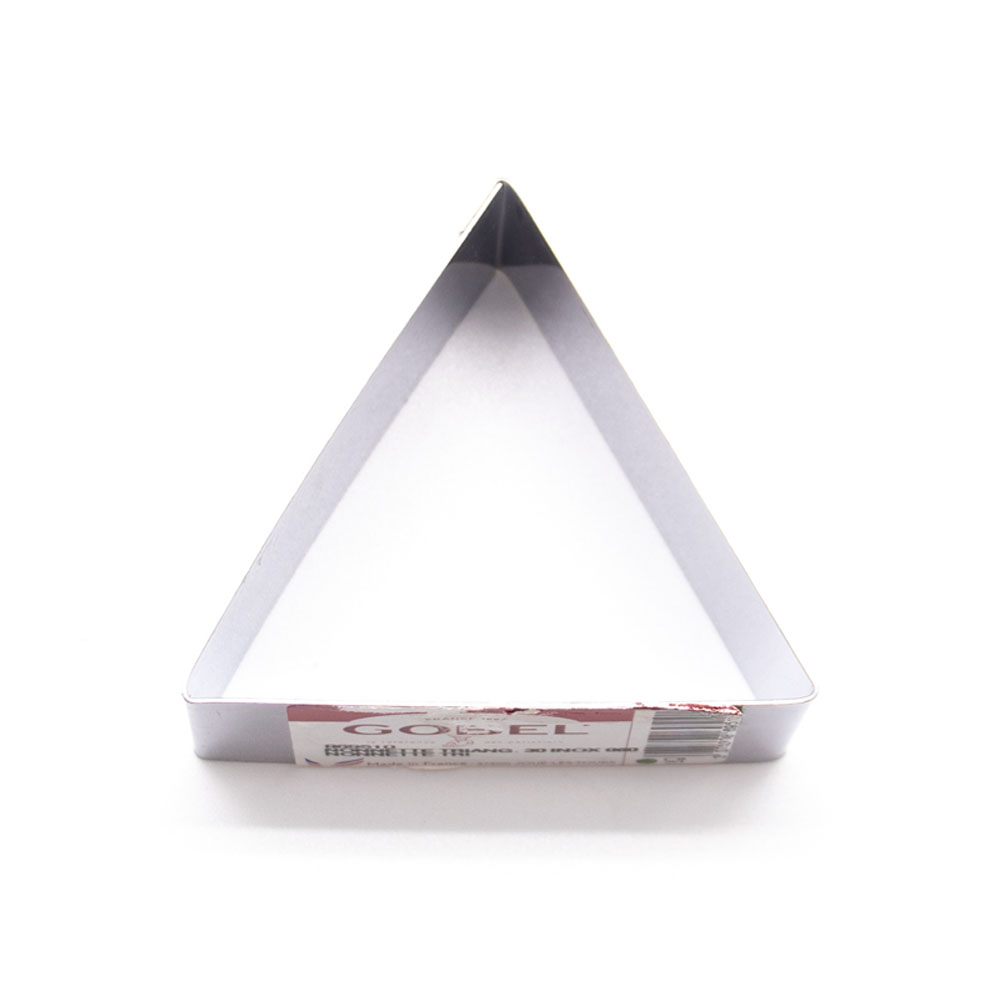 FR Gobel Professional Stainless Steel Nonnette Triangle Baking Ring ...