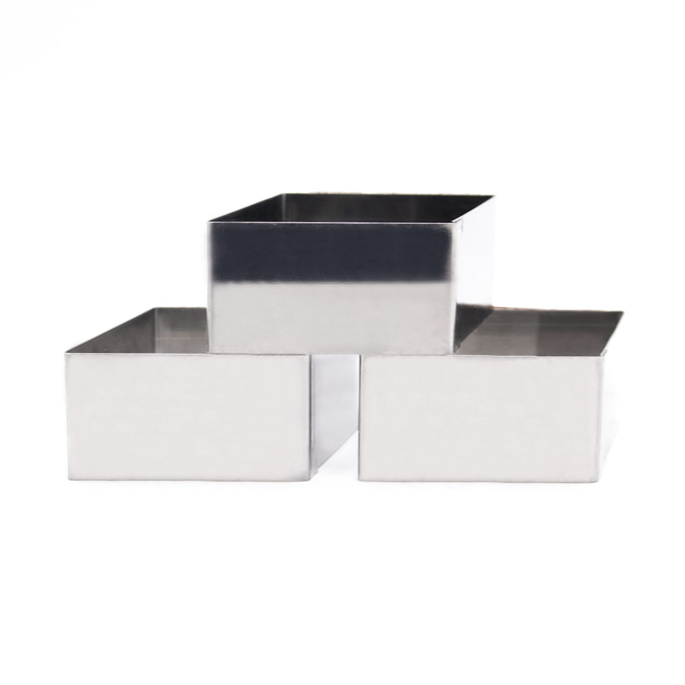 FR Gobel Professional Stainless Steel Nonnette Diamond Baking Ring Mold ...