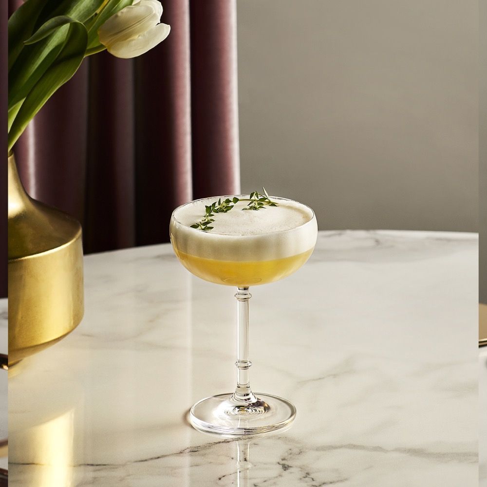 (Set Of 6) Lucaris Rims High Quality Orient Saucer Lead Free Crystal ...