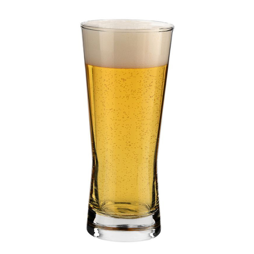 (Set Of 6) Ocean Metropolitan High Quality Beer Pilsner Glass, 330ml